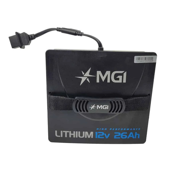MGI 12v 26AH Lithium Battery | Hillside Buggies